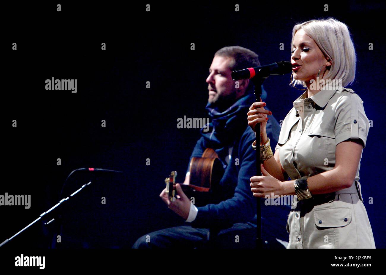 September, Petra Marklund, during a concert Stock Photo - Alamy