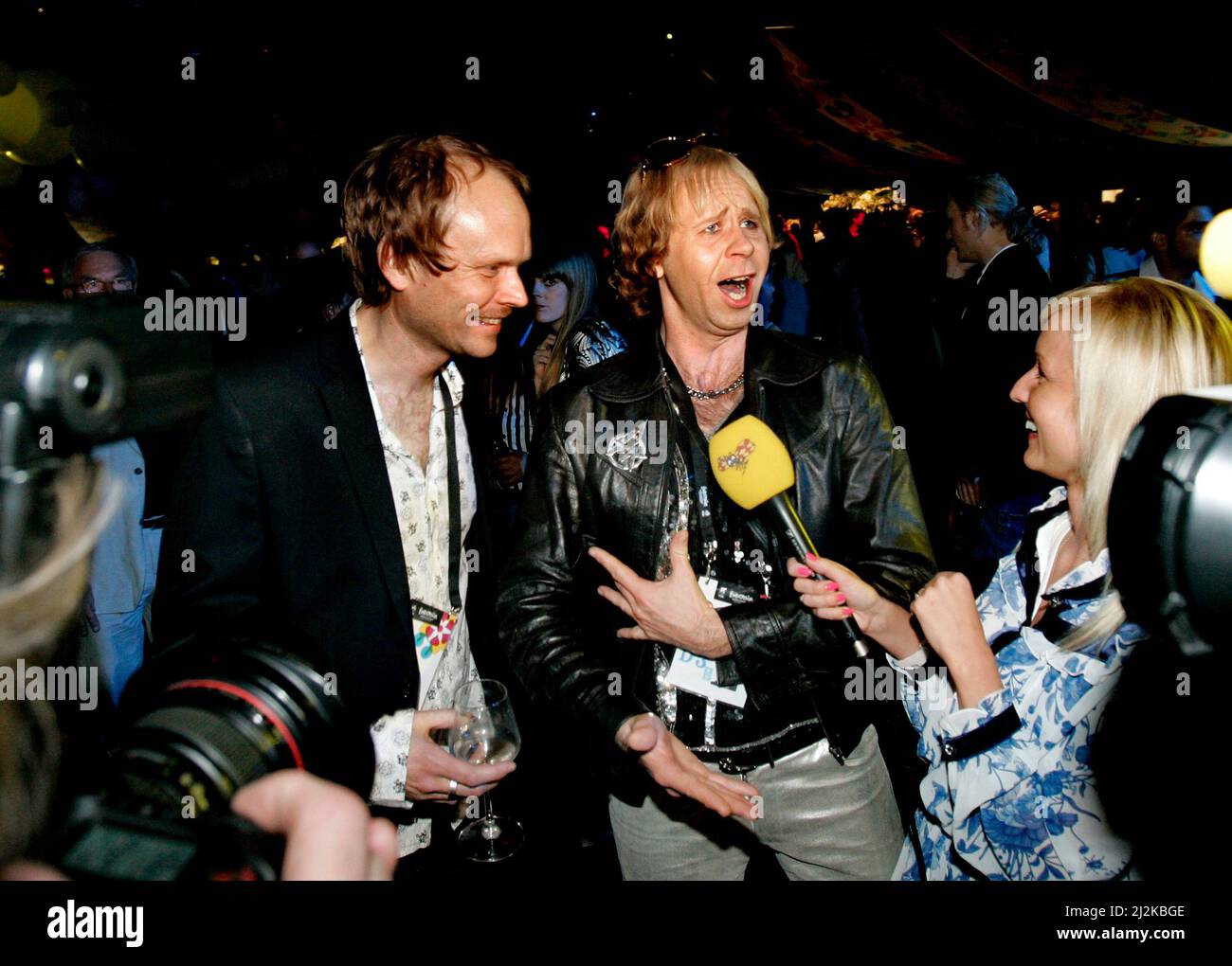 The Swedish band The Ark during their time in the Eurovision song ...