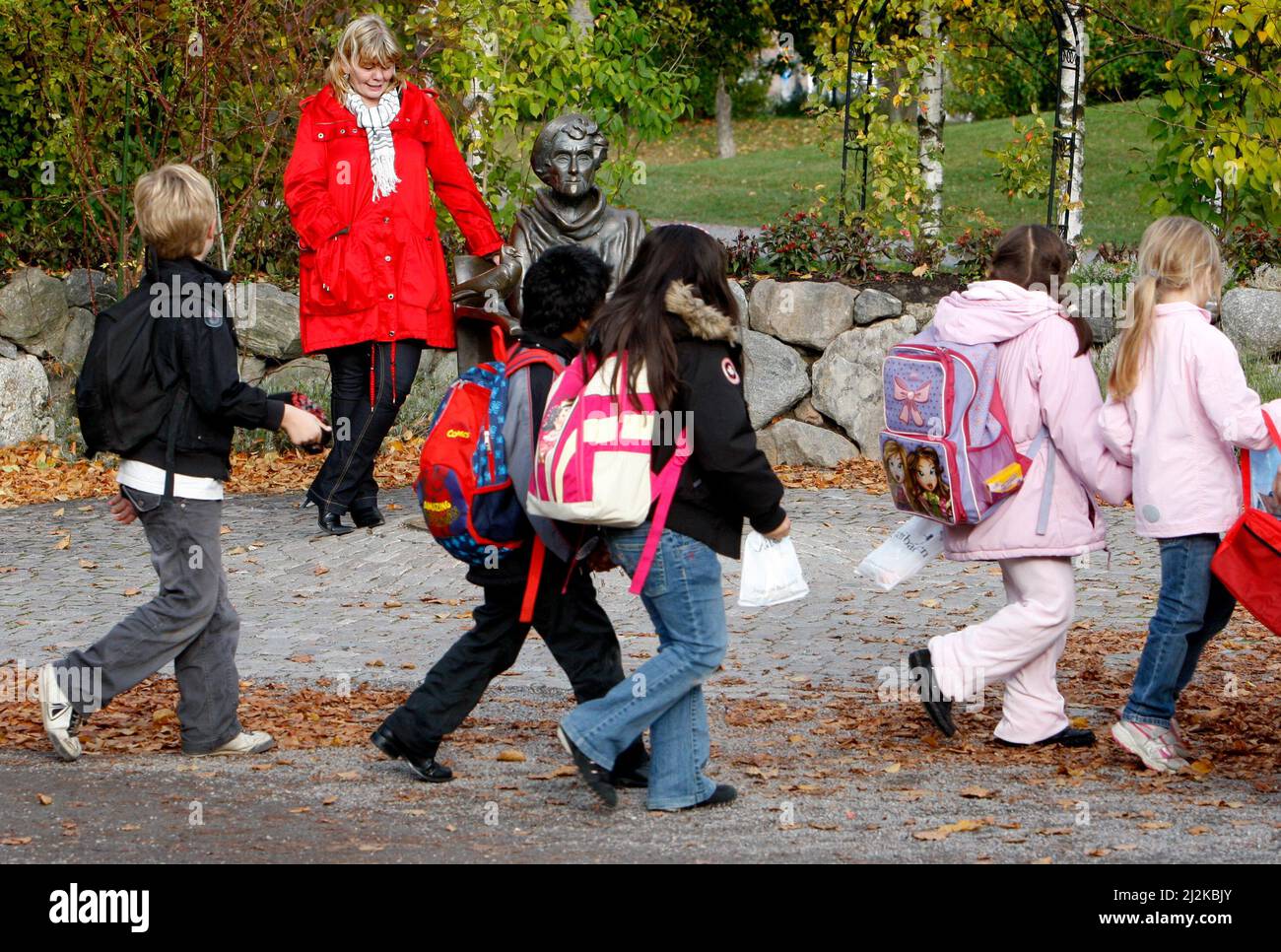 Portrait of the actress Inger Nilsson who played Astrid Lindgren's ...