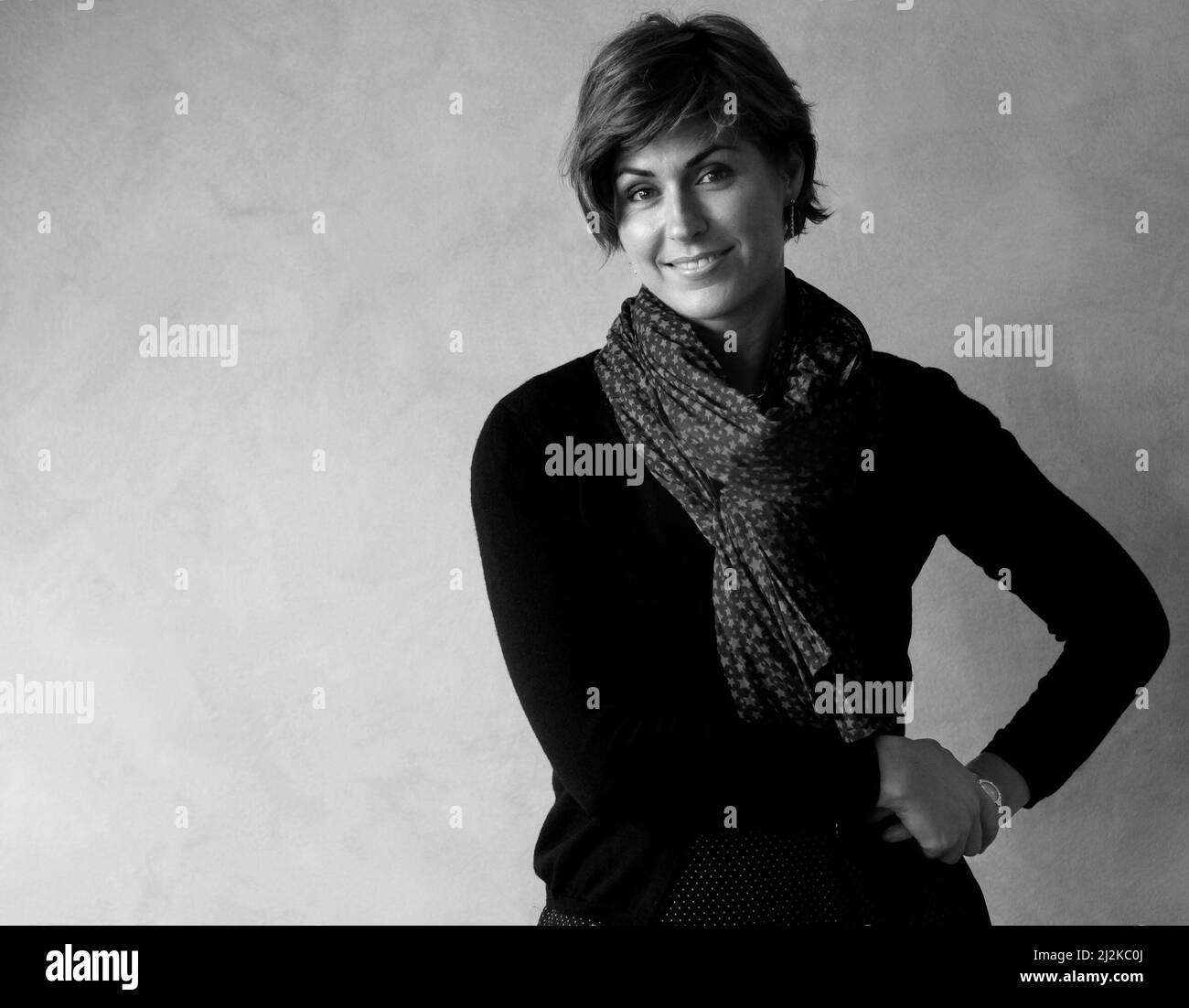 Portrait of Sissel Kyrkjebø, Norwegian singer Stock Photo - Alamy