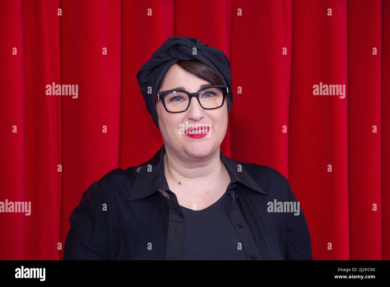 Rome, Italy. 02nd Apr, 2022. Maria Di Biase attends the photocall of ...