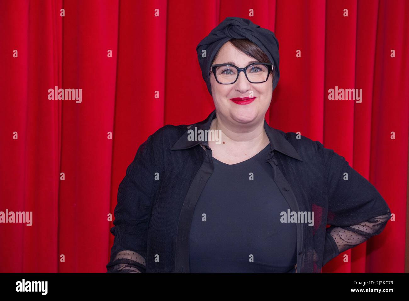 Rome, Italy. 02nd Apr, 2022. Maria Di Biase attends the photocall of ...