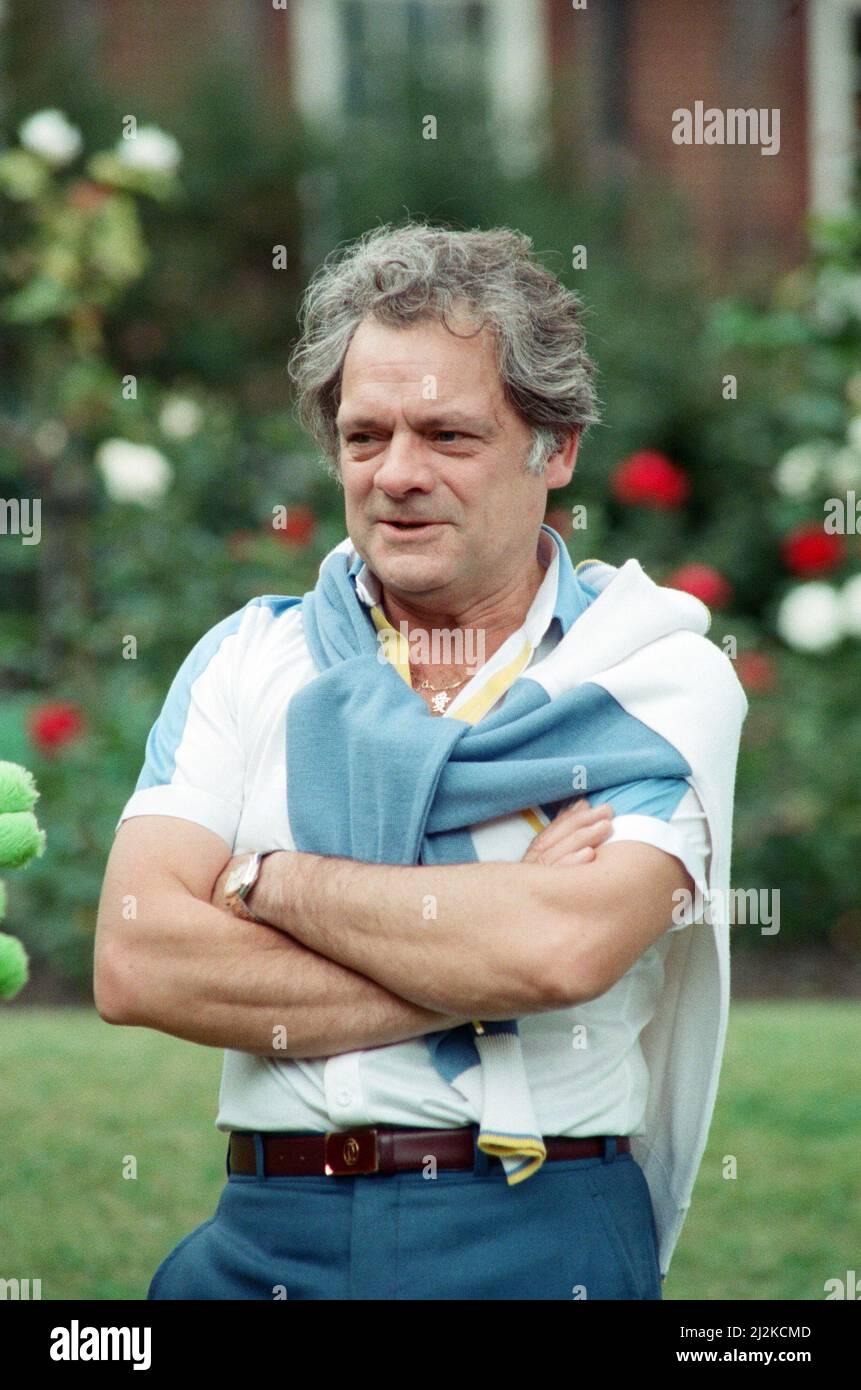 Actor David Jason pictured at a Thames TV stars party. 5th September ...