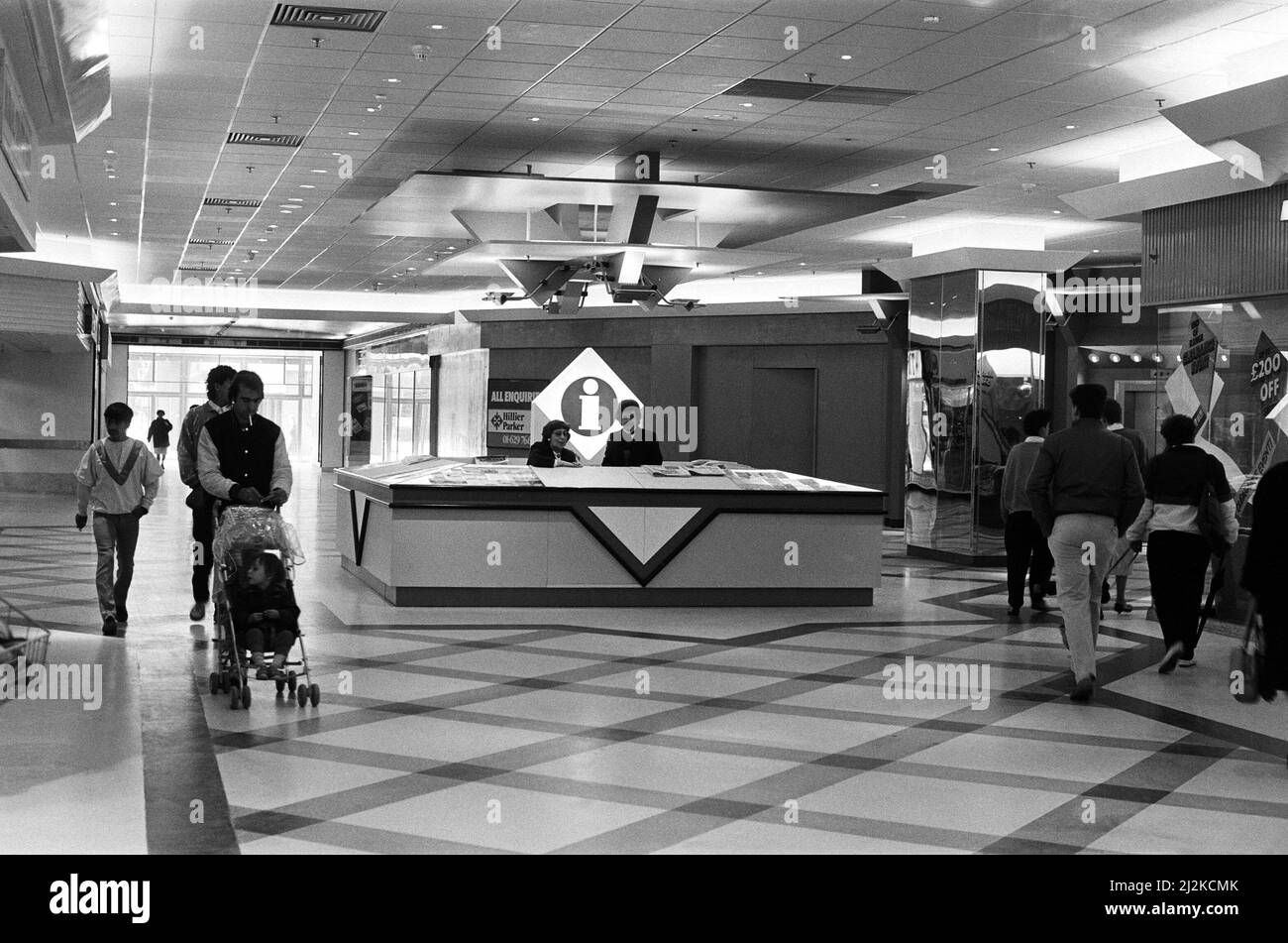 Broad Street Mall, an indoor shopping mall in central Reading. 4th May ...