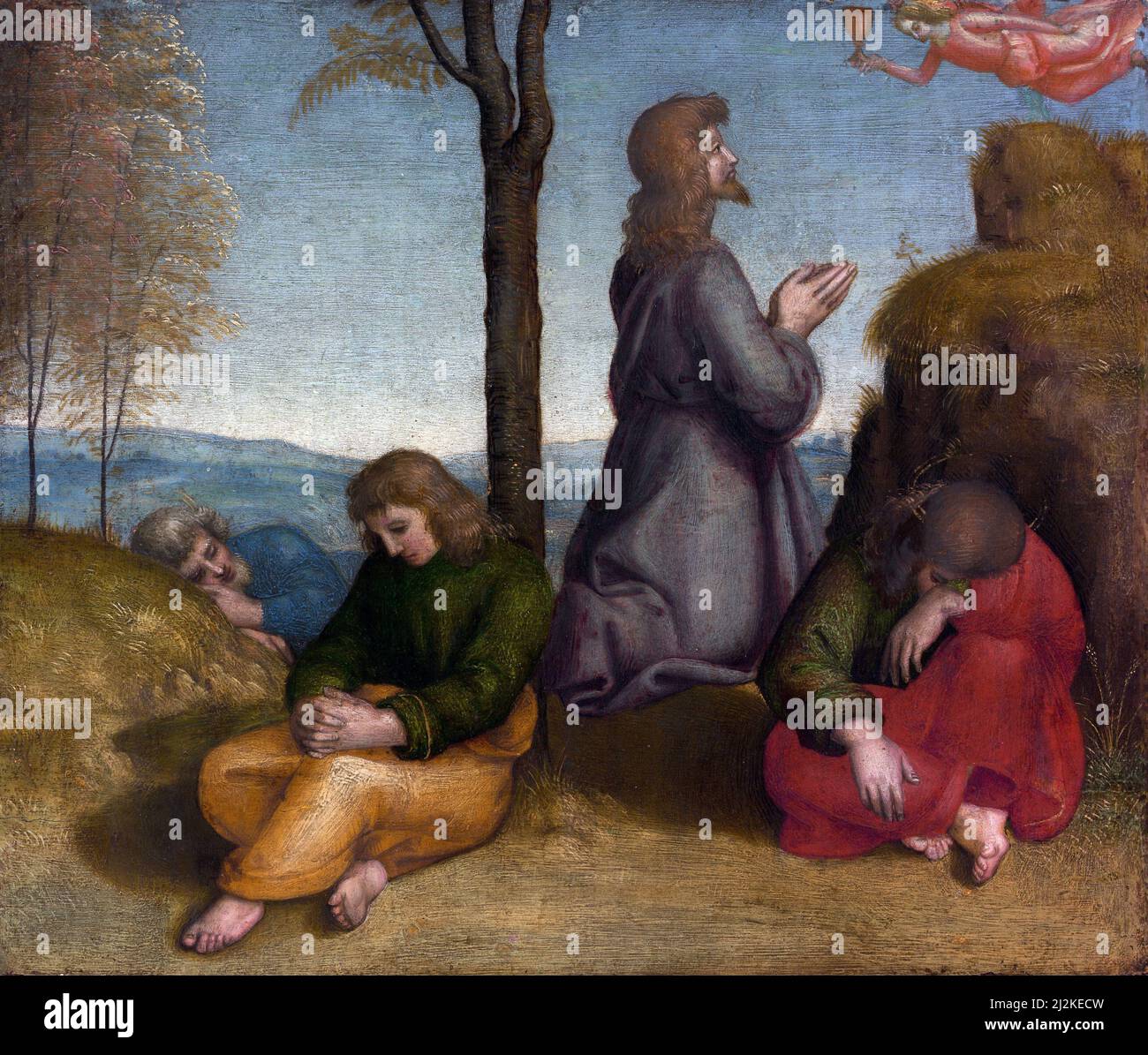 Antique art by the Italian artist Raphael - The Agony in the Garden (ca ...