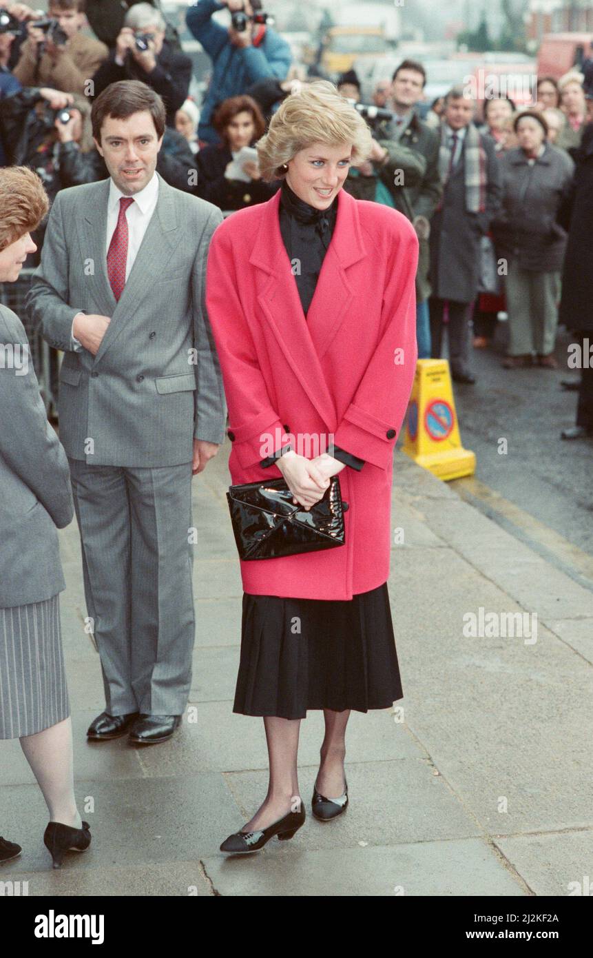 HRH The Princess of Wales, Princess Diana, visits the Relate Marriage ...