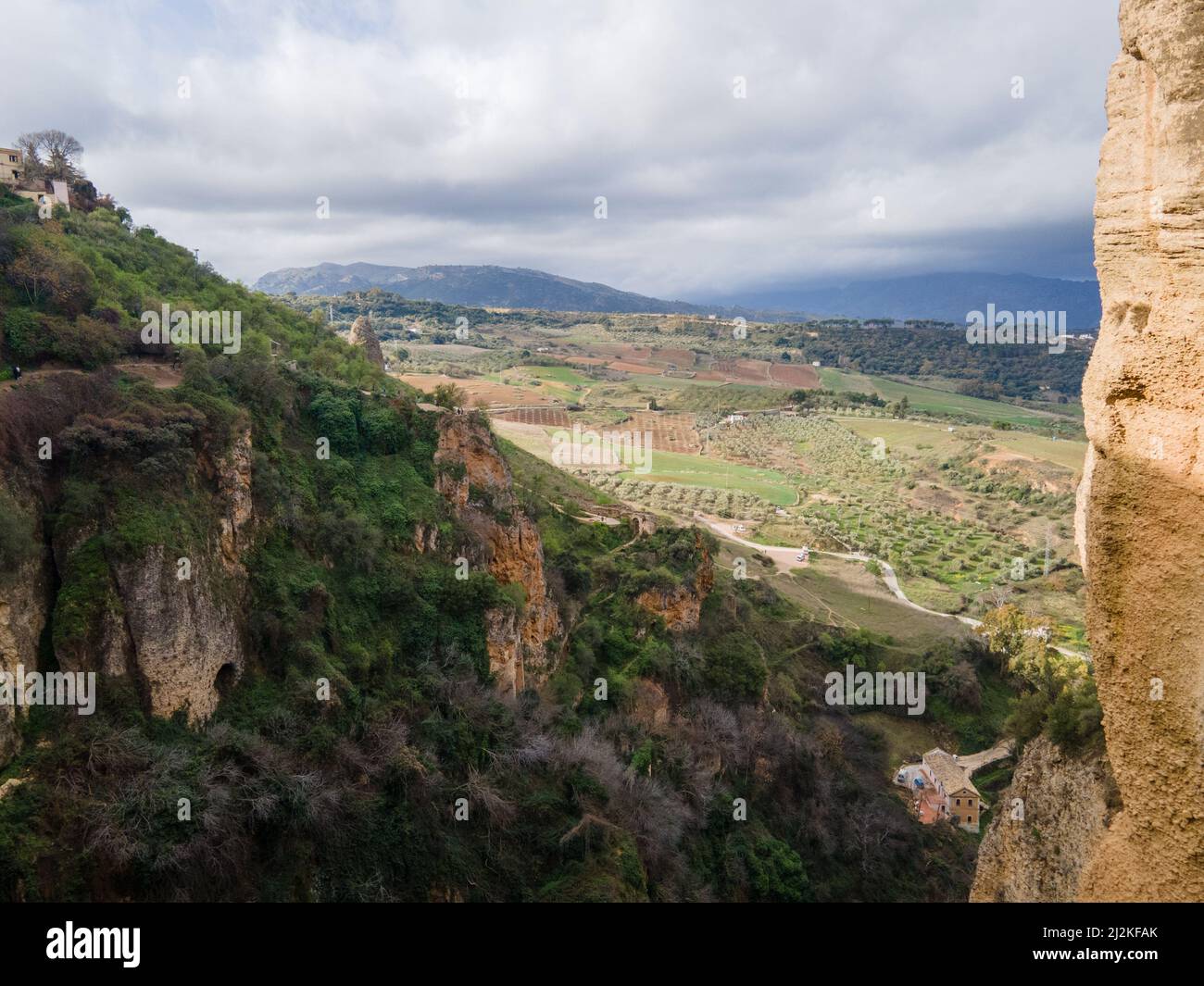 Cliffs of Ronda, Spain Stock Photo - Alamy