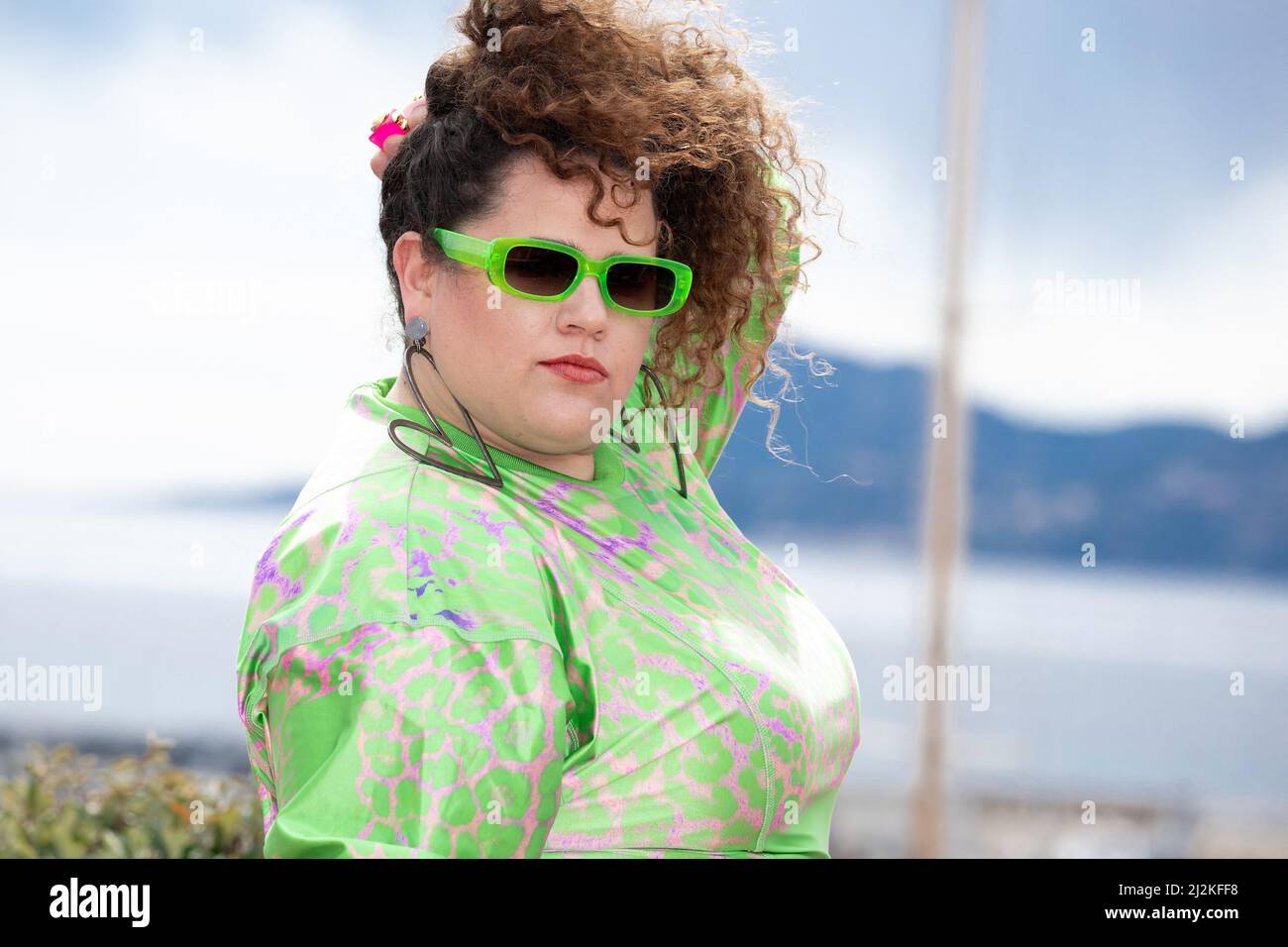 Maya Landsmann attends the The Lesson photocall during the 5th ...