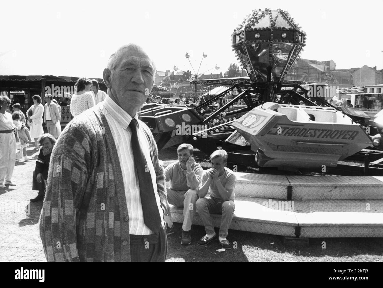 Billy Crow at the Stockton Riverside 6th August 1987 Stock Photo - Alamy