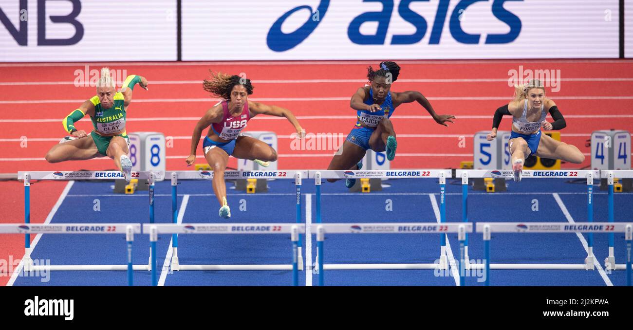 Liz Clay, Gabriele Cunningham, Maribel Vanessa Caicedo and Viktória ...