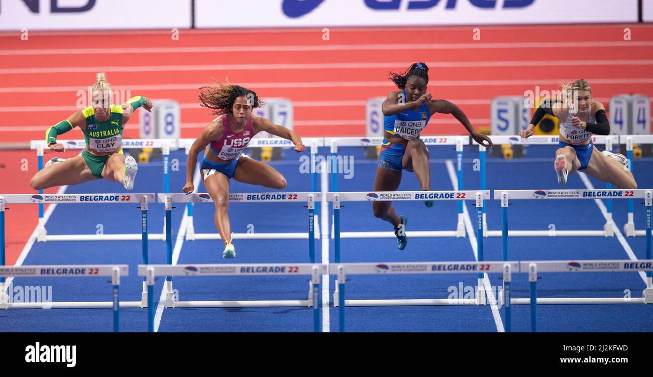 Liz Clay, Gabriele Cunningham, Maribel Vanessa Caicedo and Viktória ...