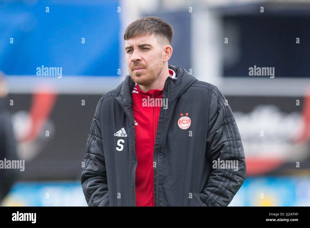 2nd April 2022 ; Dens Park, Dundee, Scotland: Scottish Premier League ...