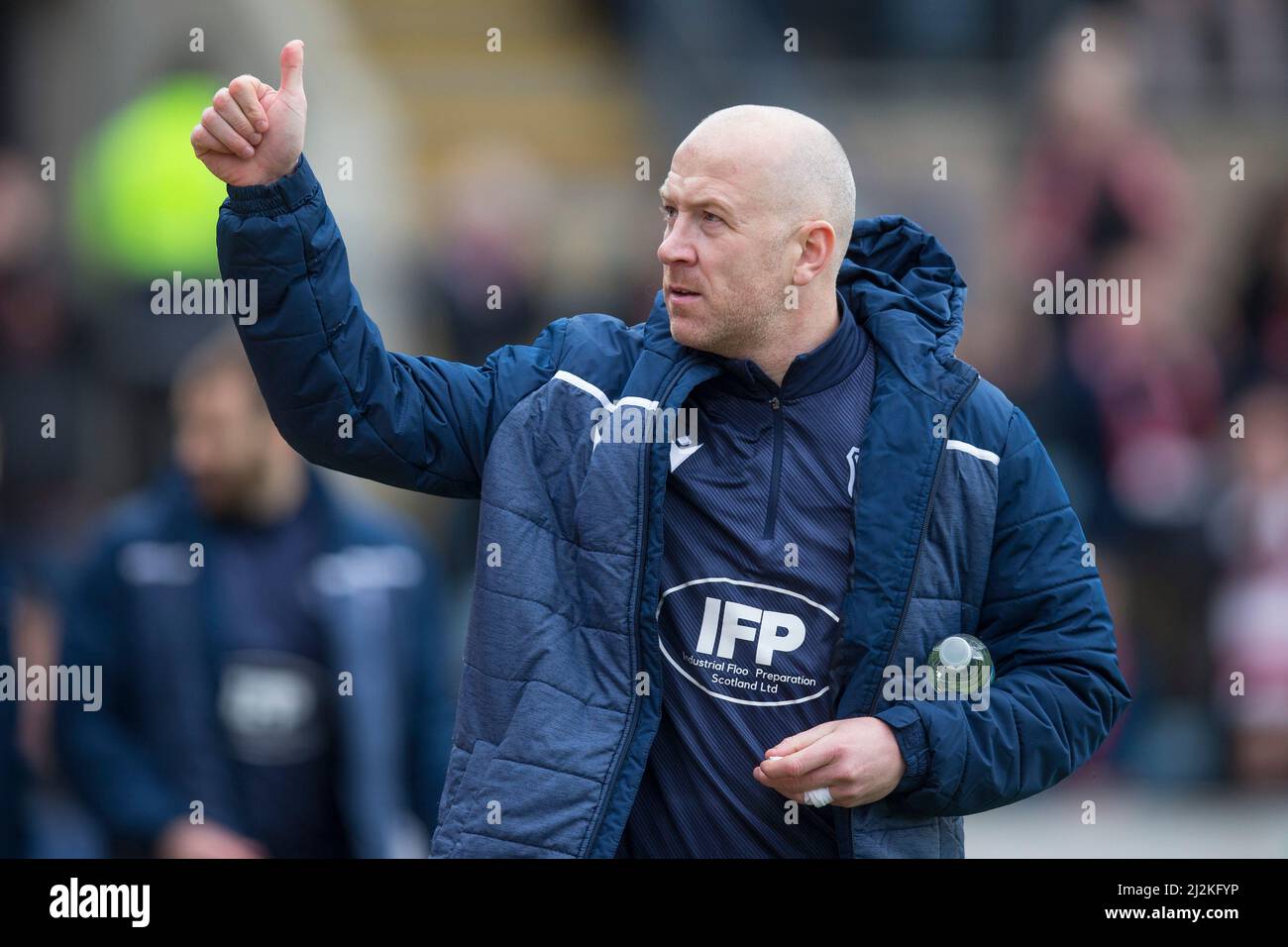 2nd April 2022 ; Dens Park, Dundee, Scotland: Scottish Premier League ...
