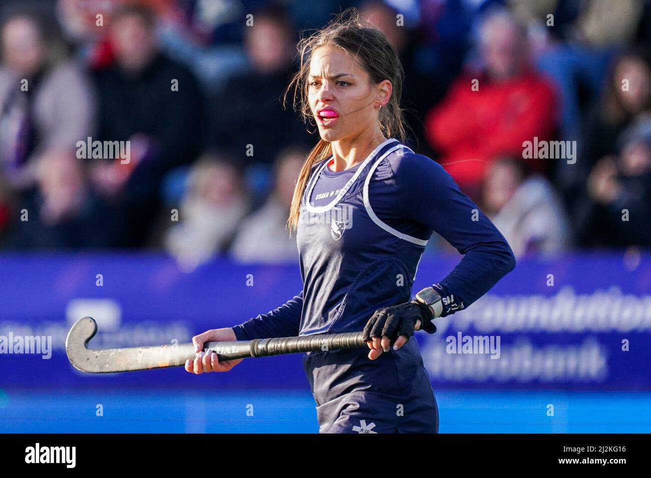 AMSTELVEEN, NETHERLANDS - APRIL 2: Amanda Magadan of USA during the ...