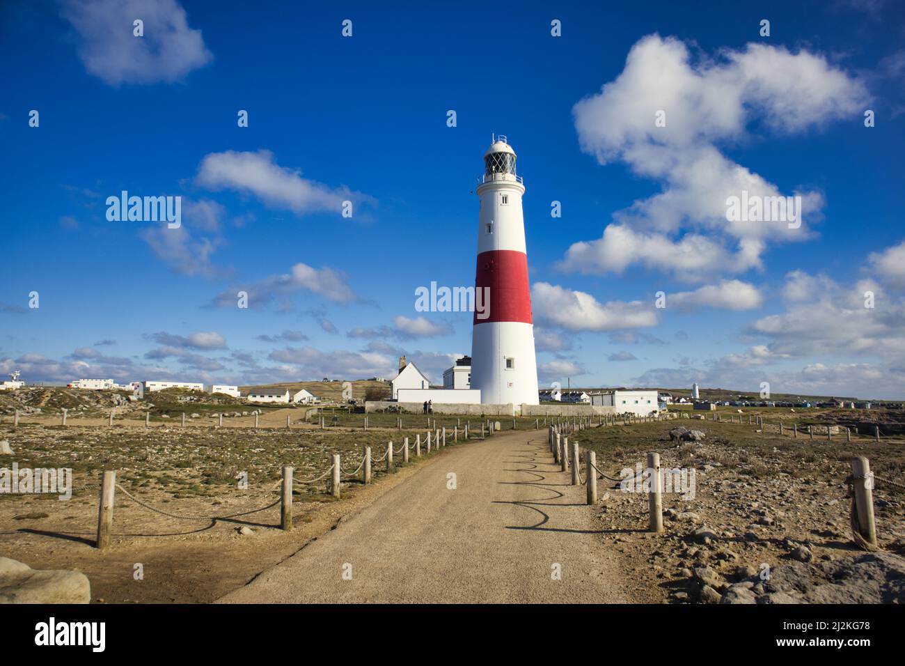 Portland Bill Lighthouse is a functioning lighthouse at Portland Bill ...