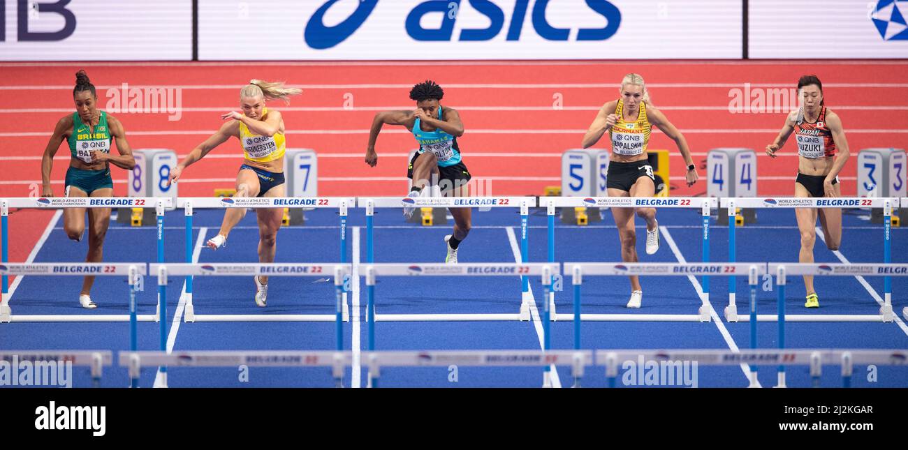 Ketiley Batista, Julia Wennersten, Devynne Charlton, Monika Zapalska and Miho Suzuki competing ...