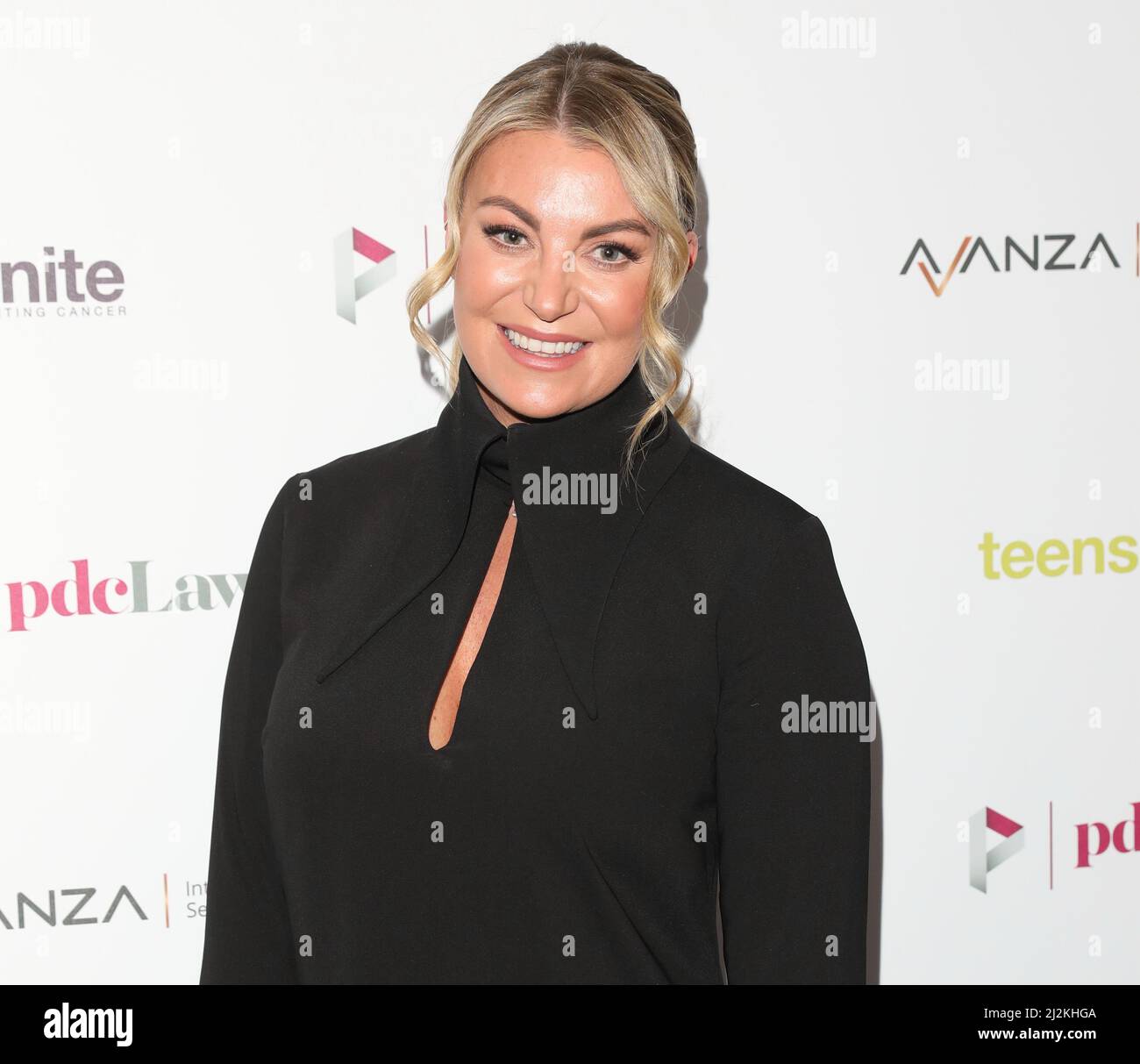Billi Mucklow attends Strictly Dancing Ball in aid of Teens Unite ...