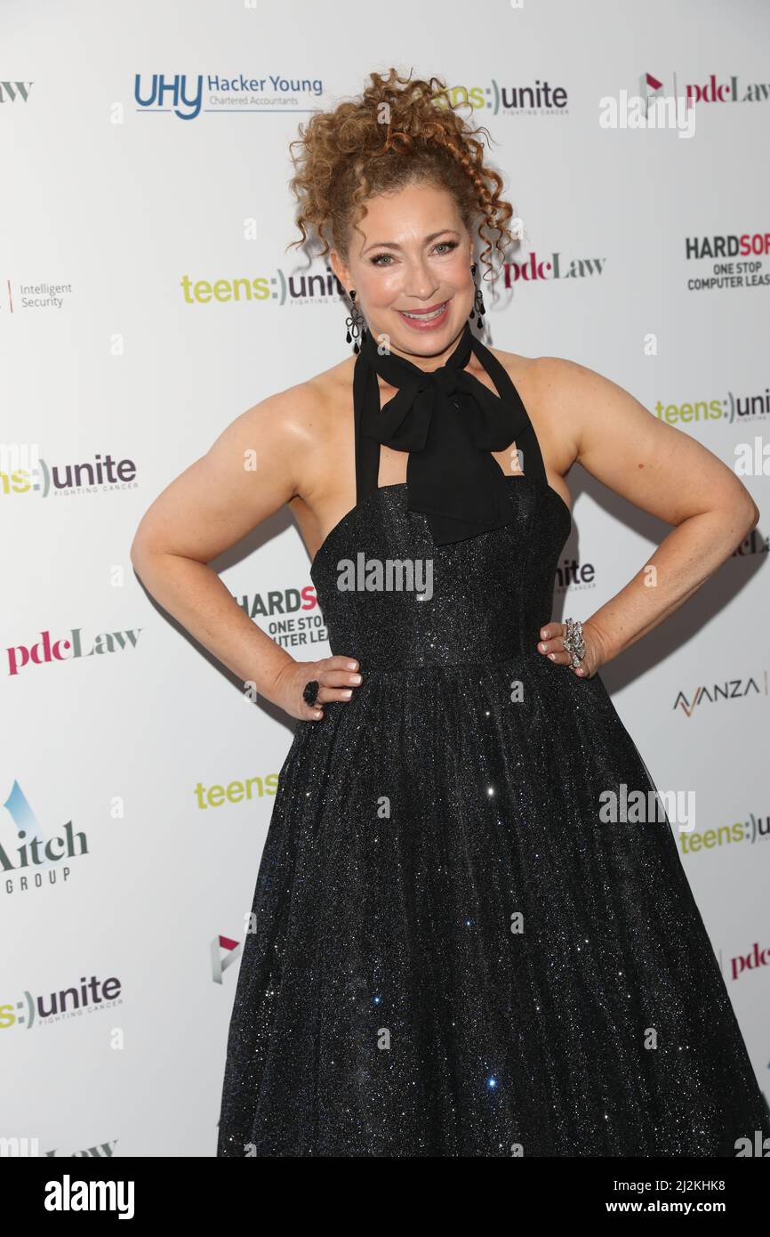 Alex Kingston attends Strictly Dancing Ball in aid of Teens Unite ...