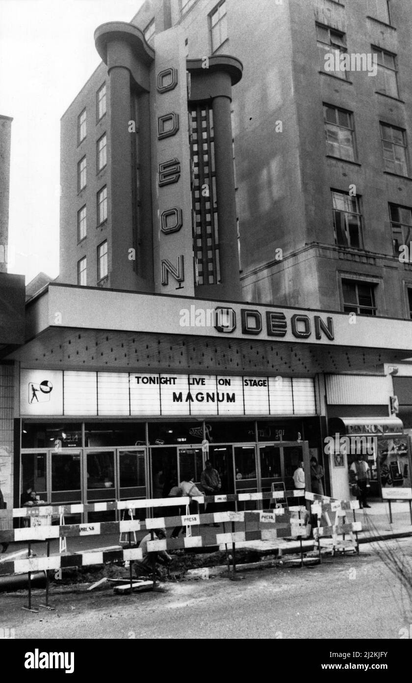 The Birmingham Odeon cinema, New Street, Birmingham, West Midlands ...