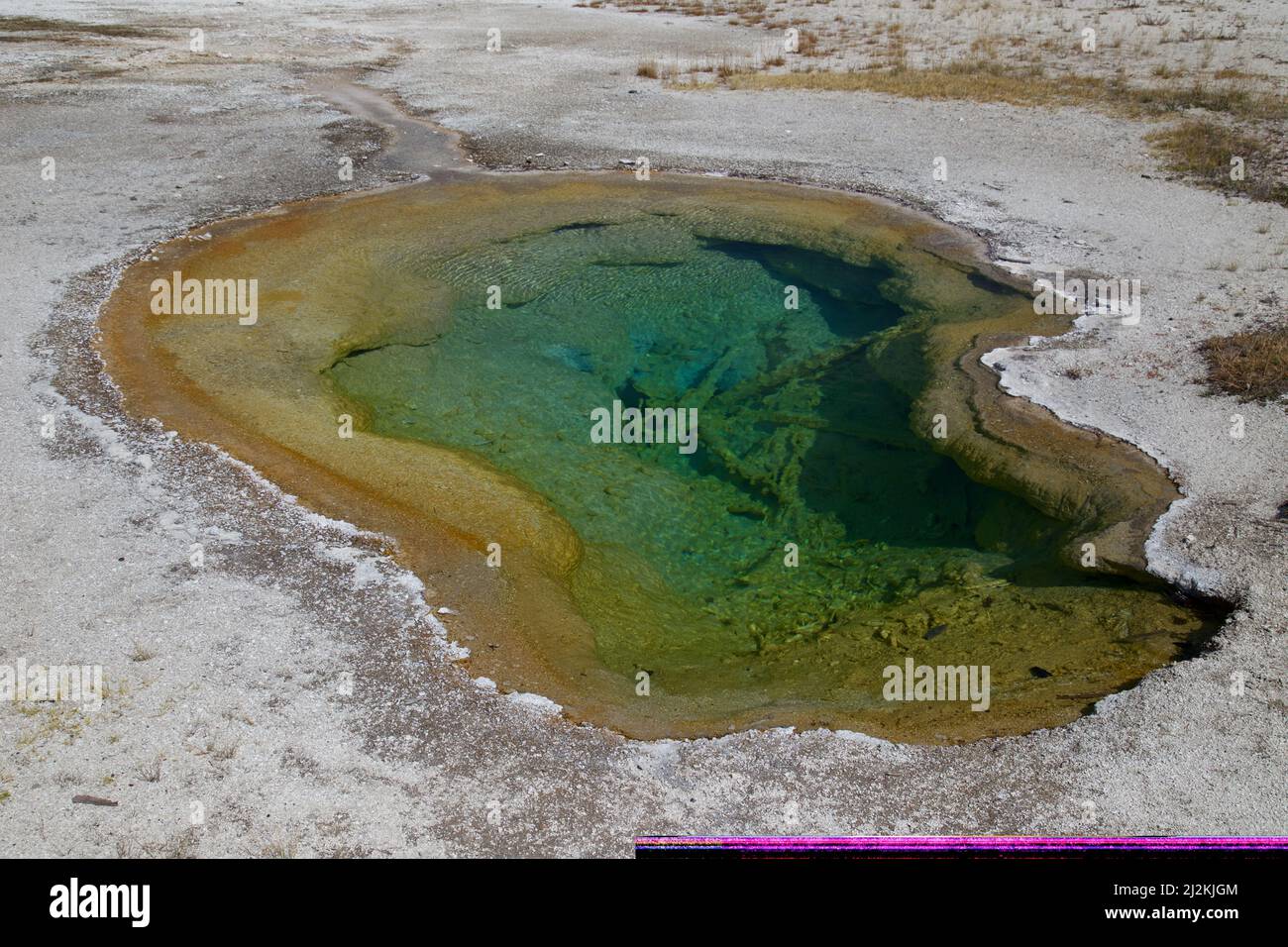 Yellowstone volcano aerial view hi-res stock photography and images - Alamy