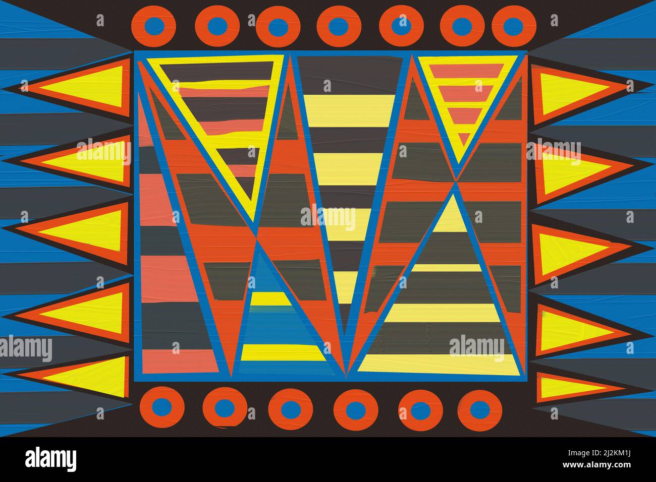 Abstract modern dynamic stylish decorative pattern wave banner ...