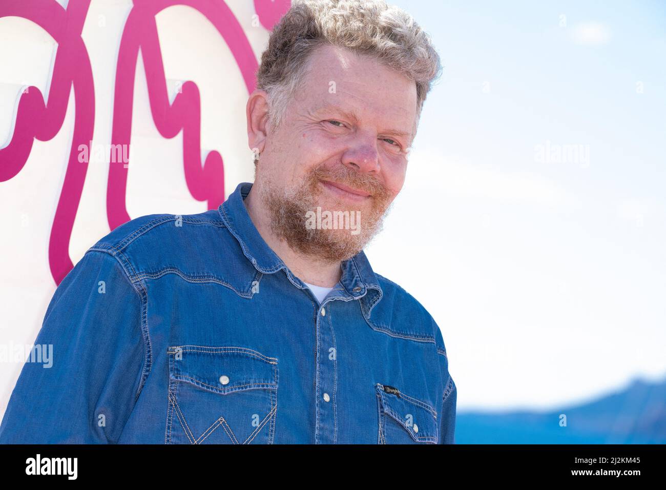 Cannes, France. 02nd Apr, 2022. Pascal Charrue attends the Fortiche, Animation Studio photocall ...