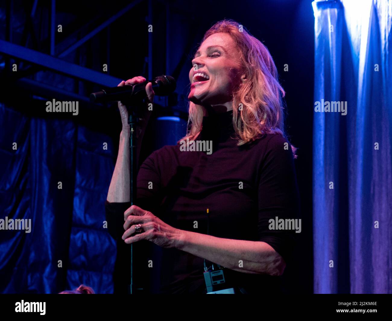 March 31, 2022, San Diego, California, USA: Belinda Carlisle, singer ...