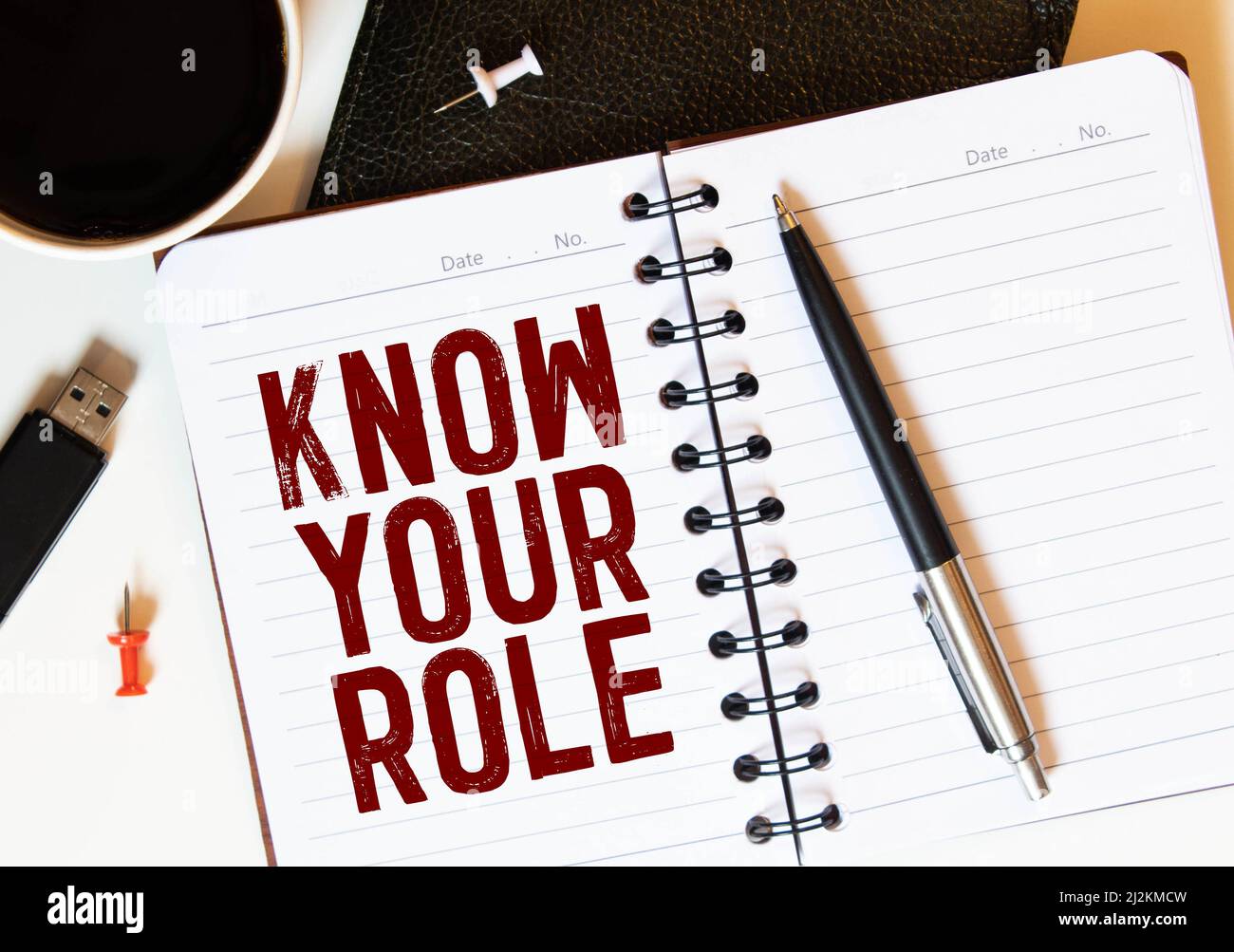 Know Your Role written on paper over wooden background Stock Photo - Alamy