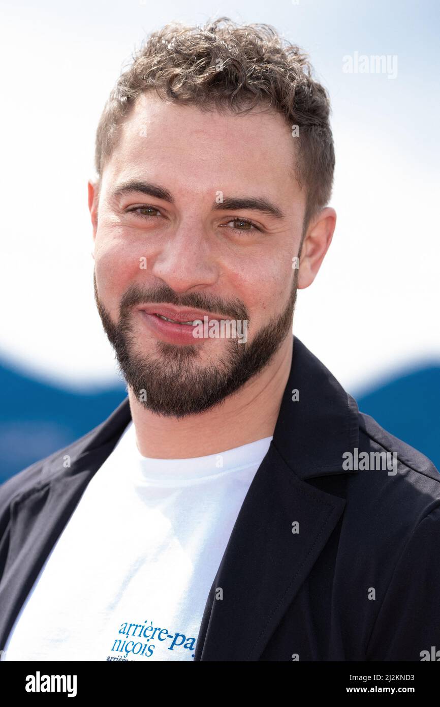 Cannes, France. 02nd Apr, 2022. Marwan Berren attends the Plus Belle la ...