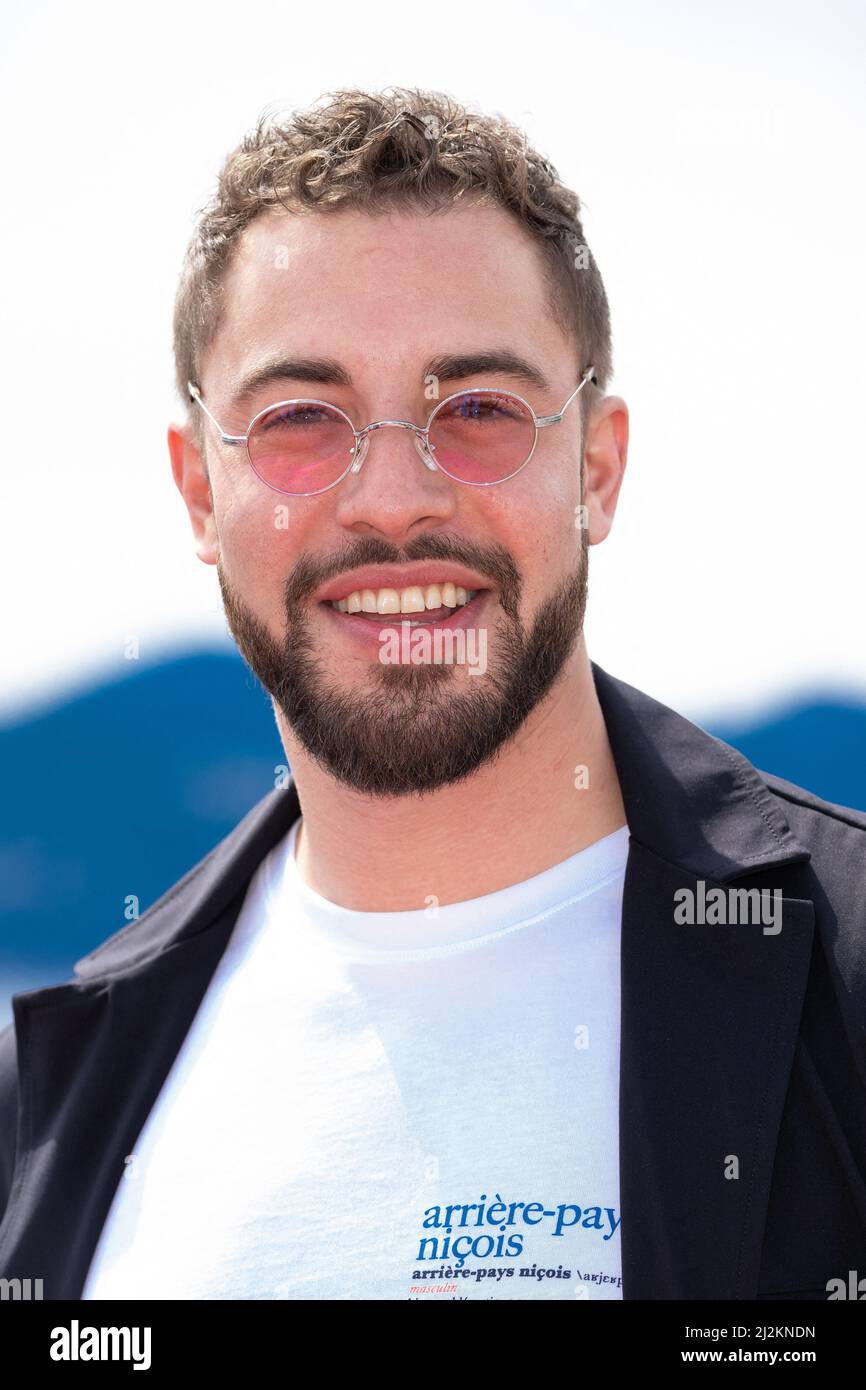 Cannes, France. 02nd Apr, 2022. Marwan Berren attends the Plus Belle la ...