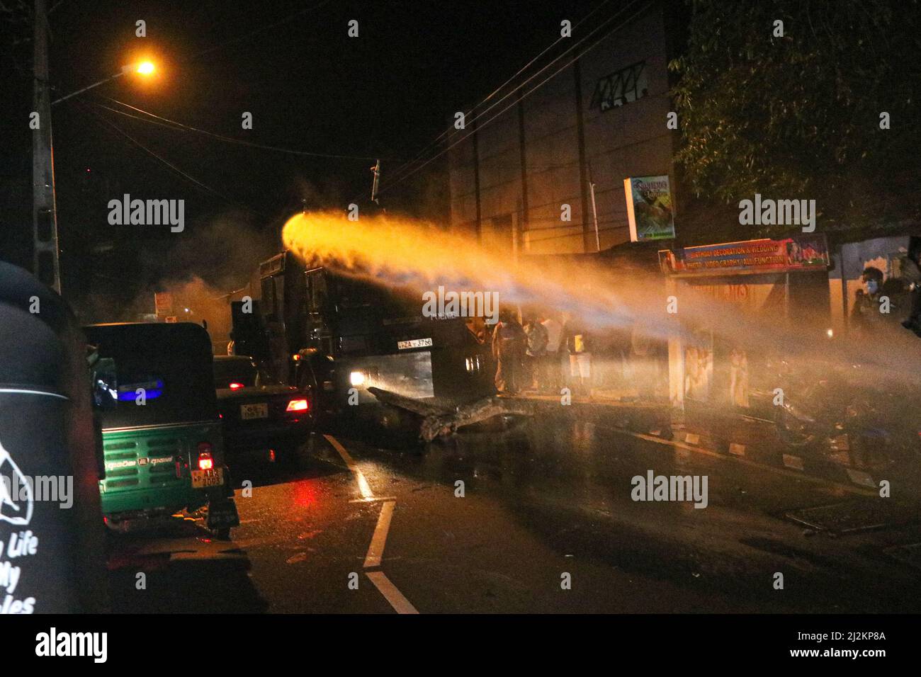 Several vehicles were destroyed, property damaged and many were injured ...