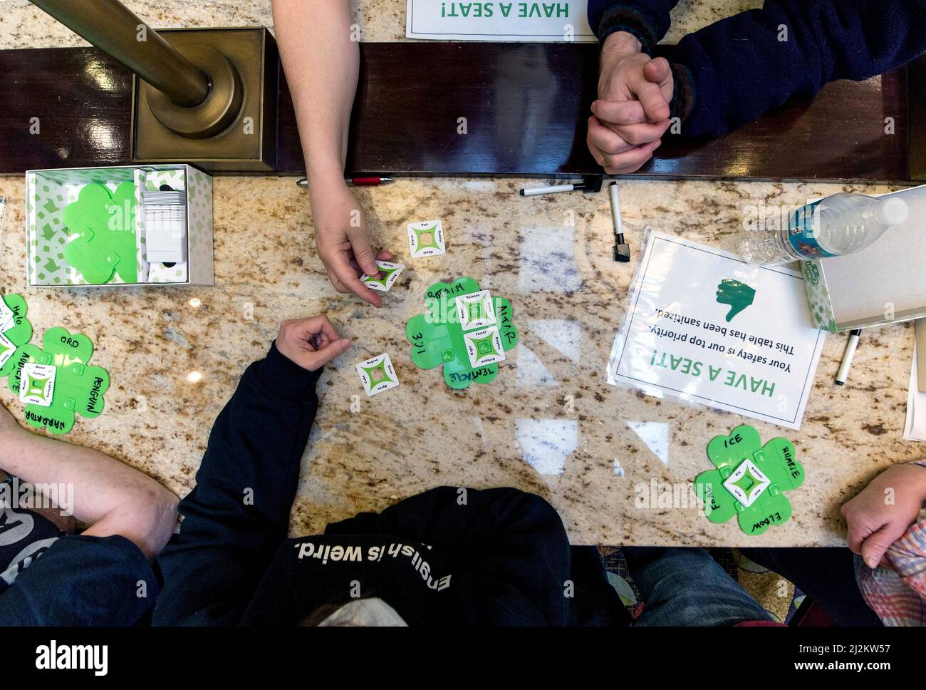 American crossword puzzle tournament hi-res stock photography and ...
