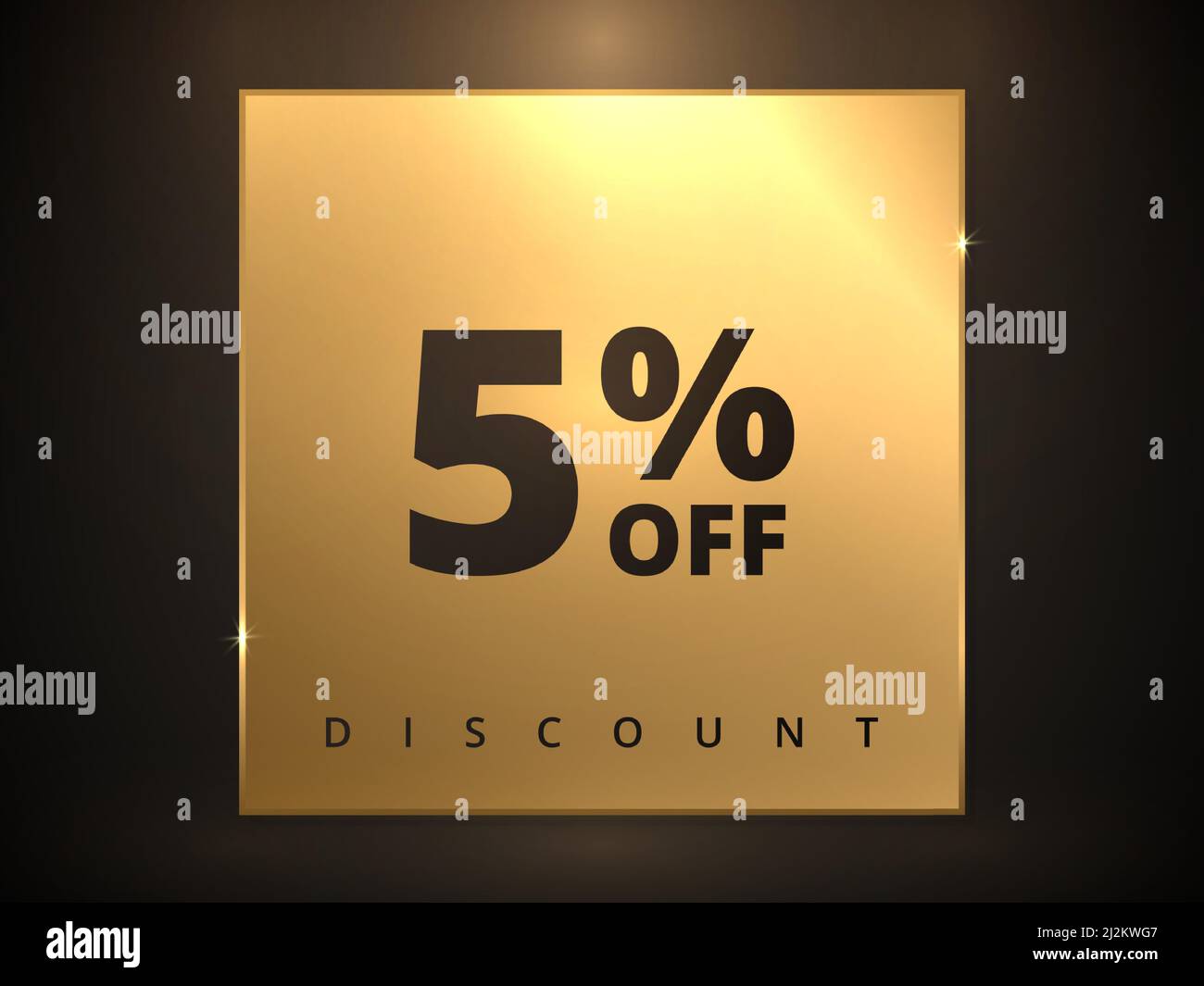 5 percent discount hi-res stock photography and images - Alamy