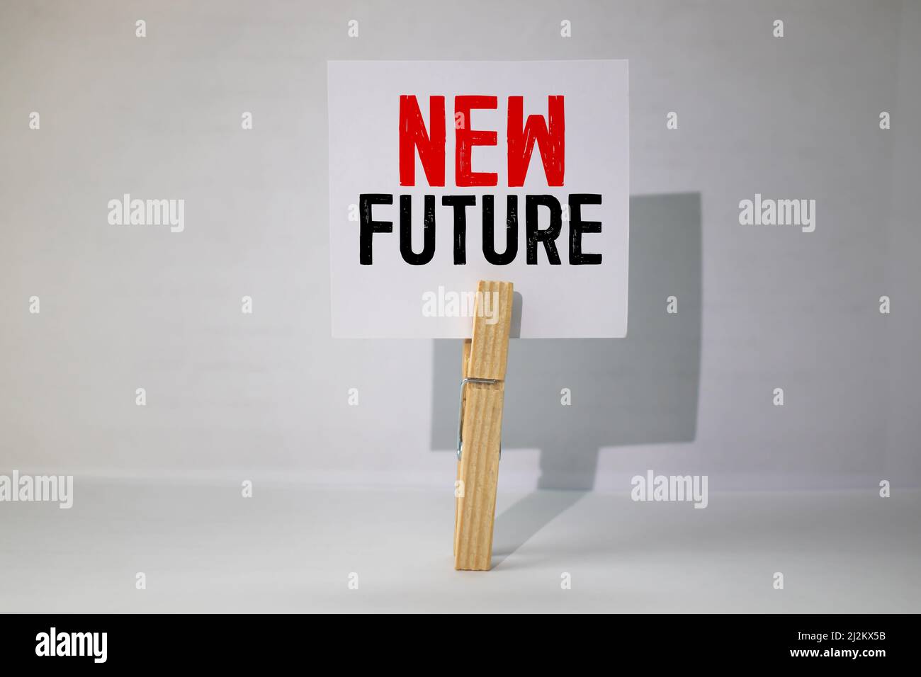 Create your Future text, business concept. NEW FUTURE Stock Photo - Alamy