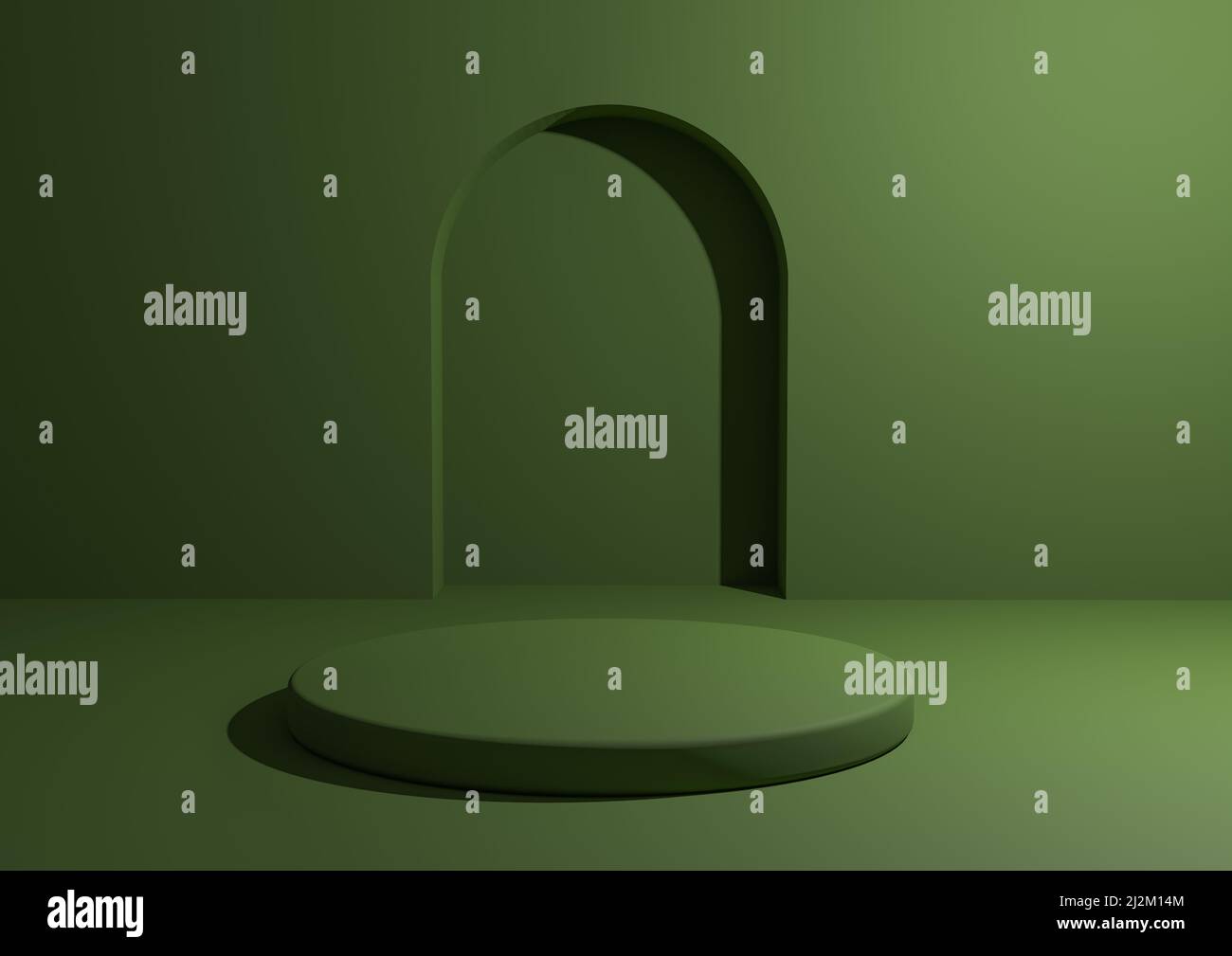 Monochrome podium for product advertising and marketing. Minimal dark ...