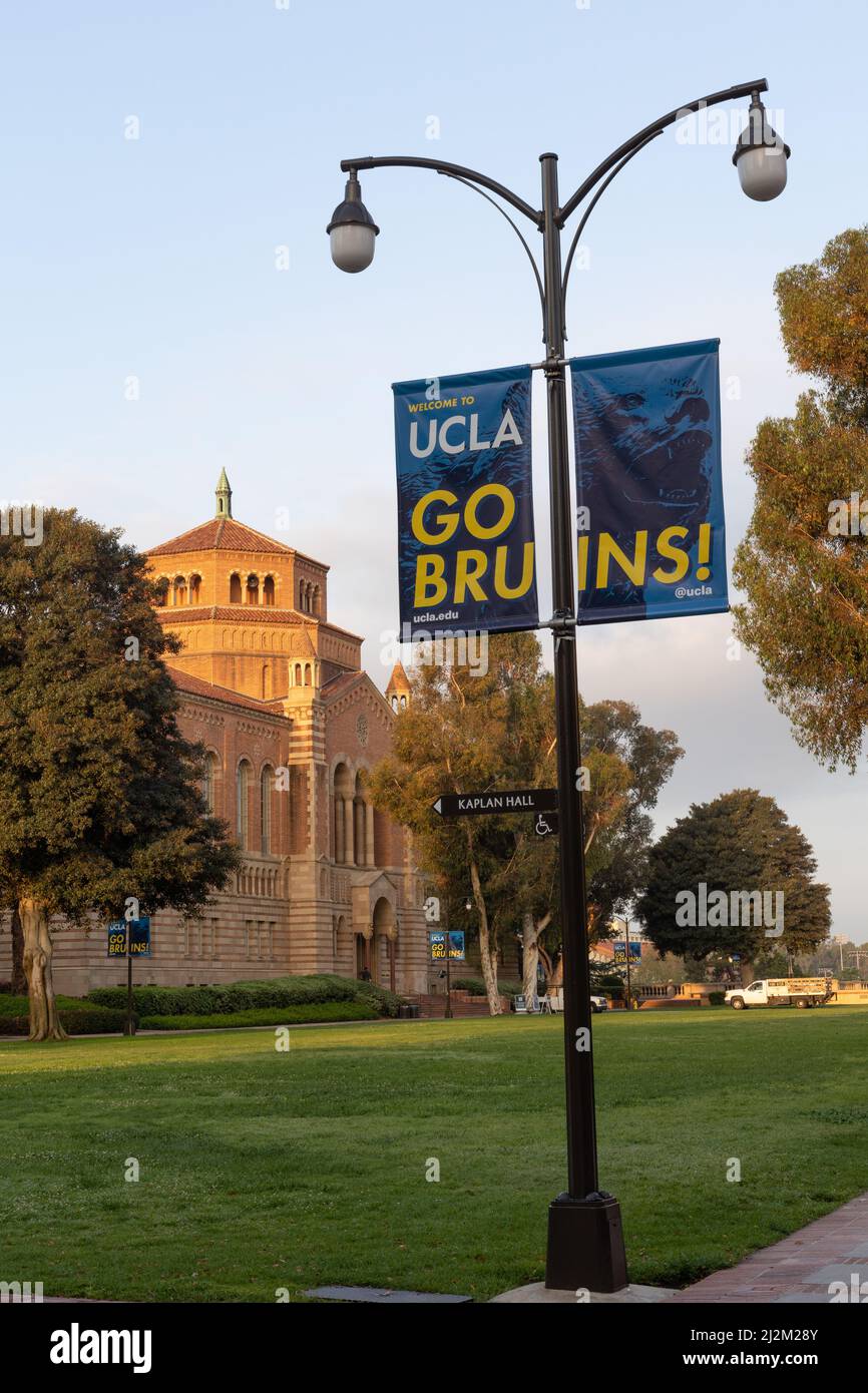 UCLA library at sunrise Stock Photo - Alamy