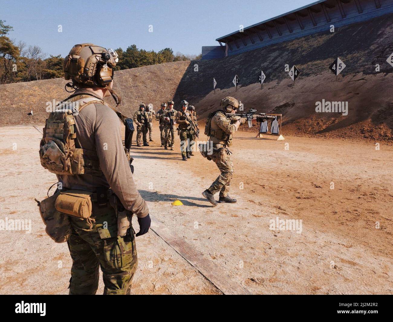 RODRIGUEZ LIVE FIRE COMPLEX, Republic of Korea – Green Berets with 1st ...