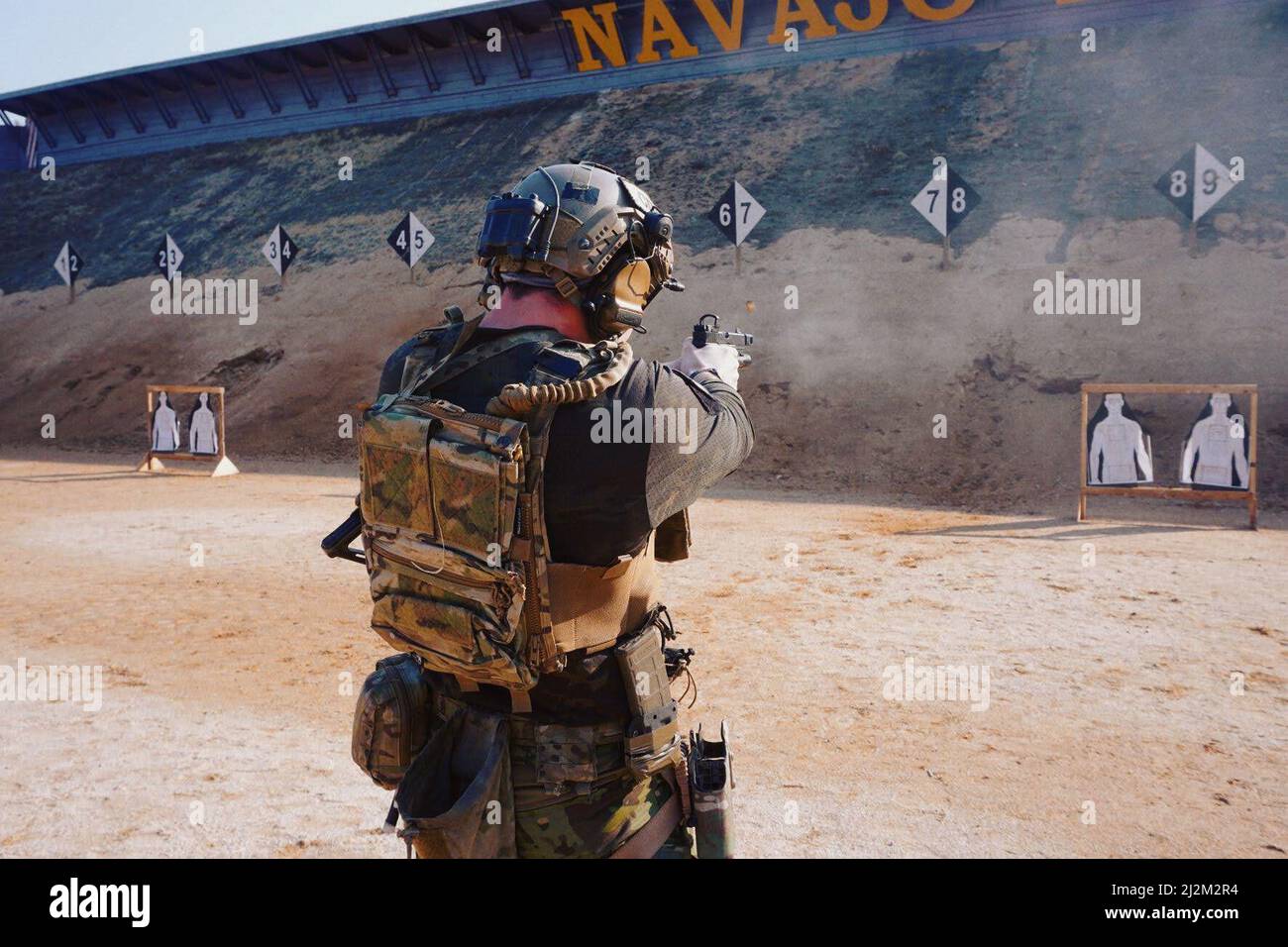 RODRIGUEZ LIVE FIRE COMPLEX, Republic of Korea – Green Berets with 1st ...