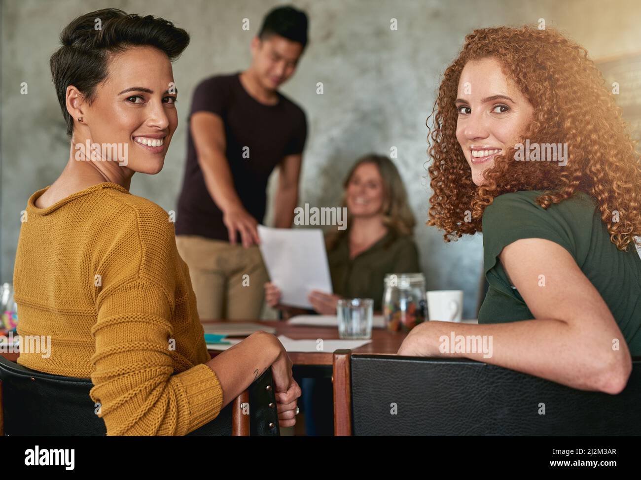 Interaction with people hi-res stock photography and images - Alamy