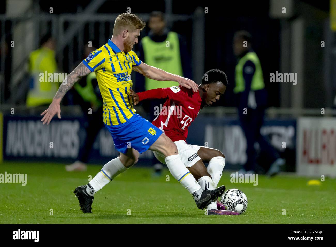 WAALWIJK, Netherlands, 02-04-2022, football, Mandemakers Stadium, Dutch eredivisie, season 2021 ...