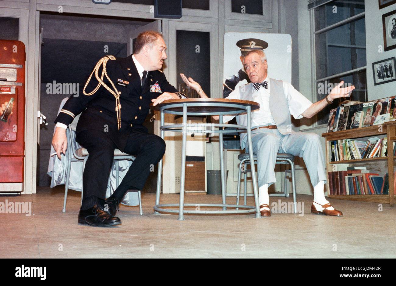 Scene fom the play Veterans Day at the Theatre Royal, Haymarket ...