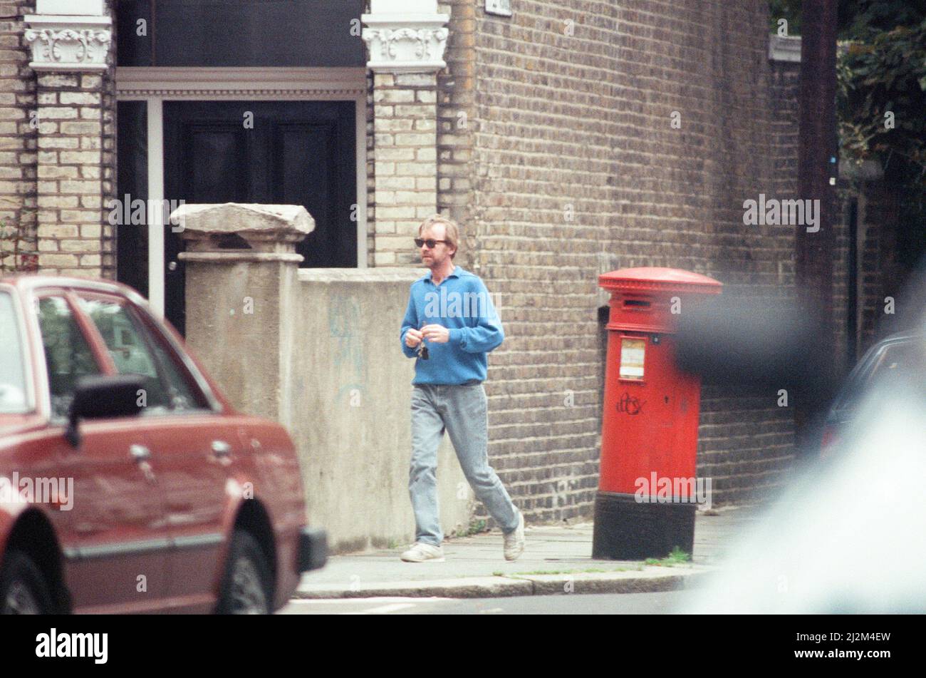 Actor Ian Charleson. 29th August 1989 Stock Photo - Alamy