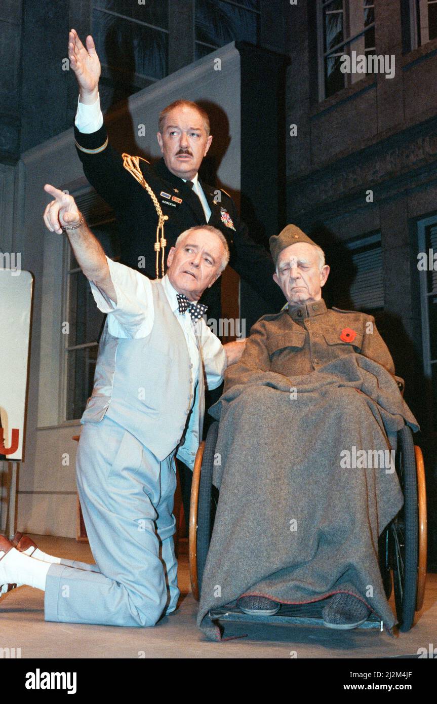 Scene fom the play Veterans Day at the Theatre Royal, Haymarket ...