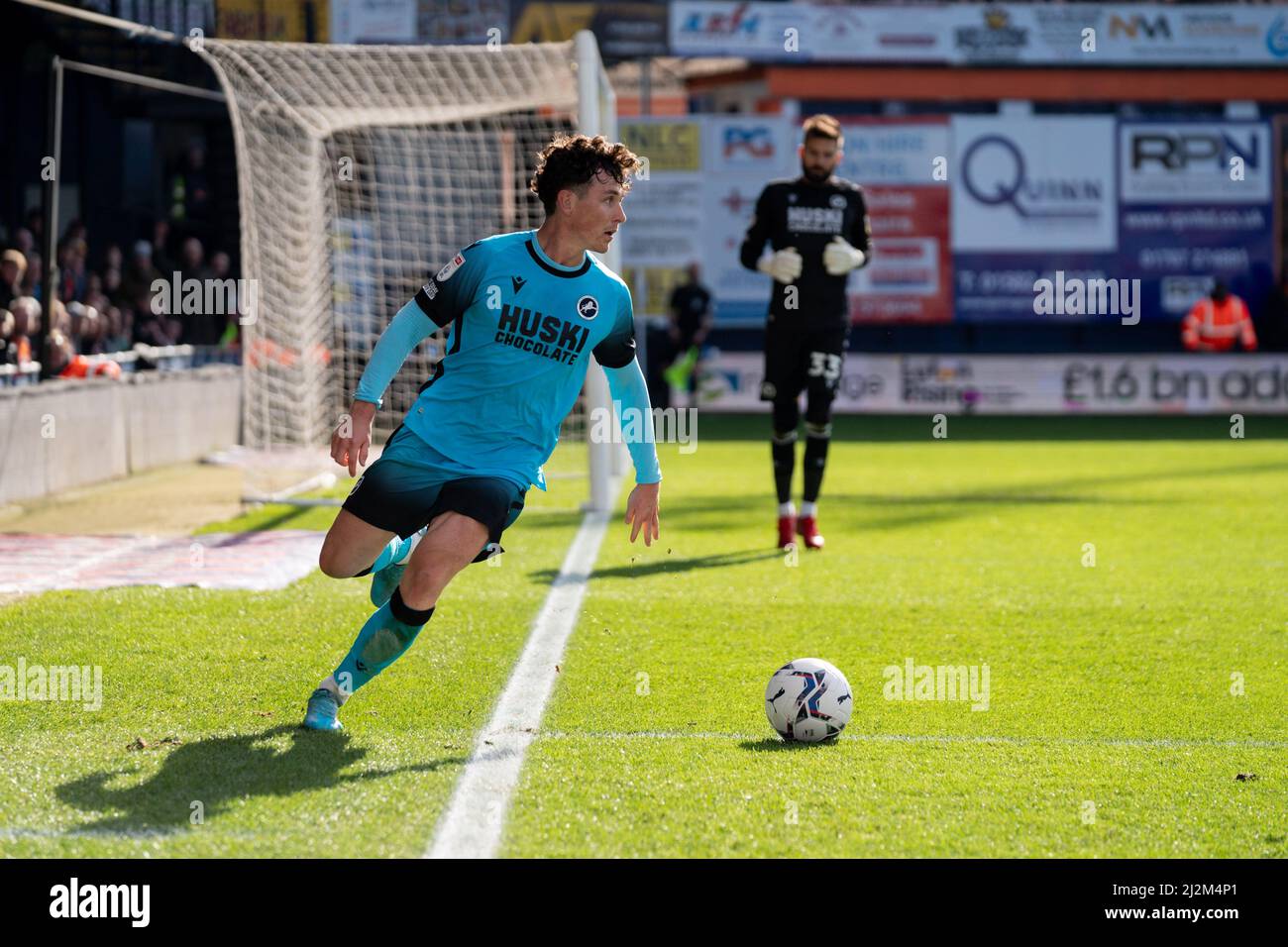 Dan McNamara #2 of Millwall in action during the game Stock Photo - Alamy