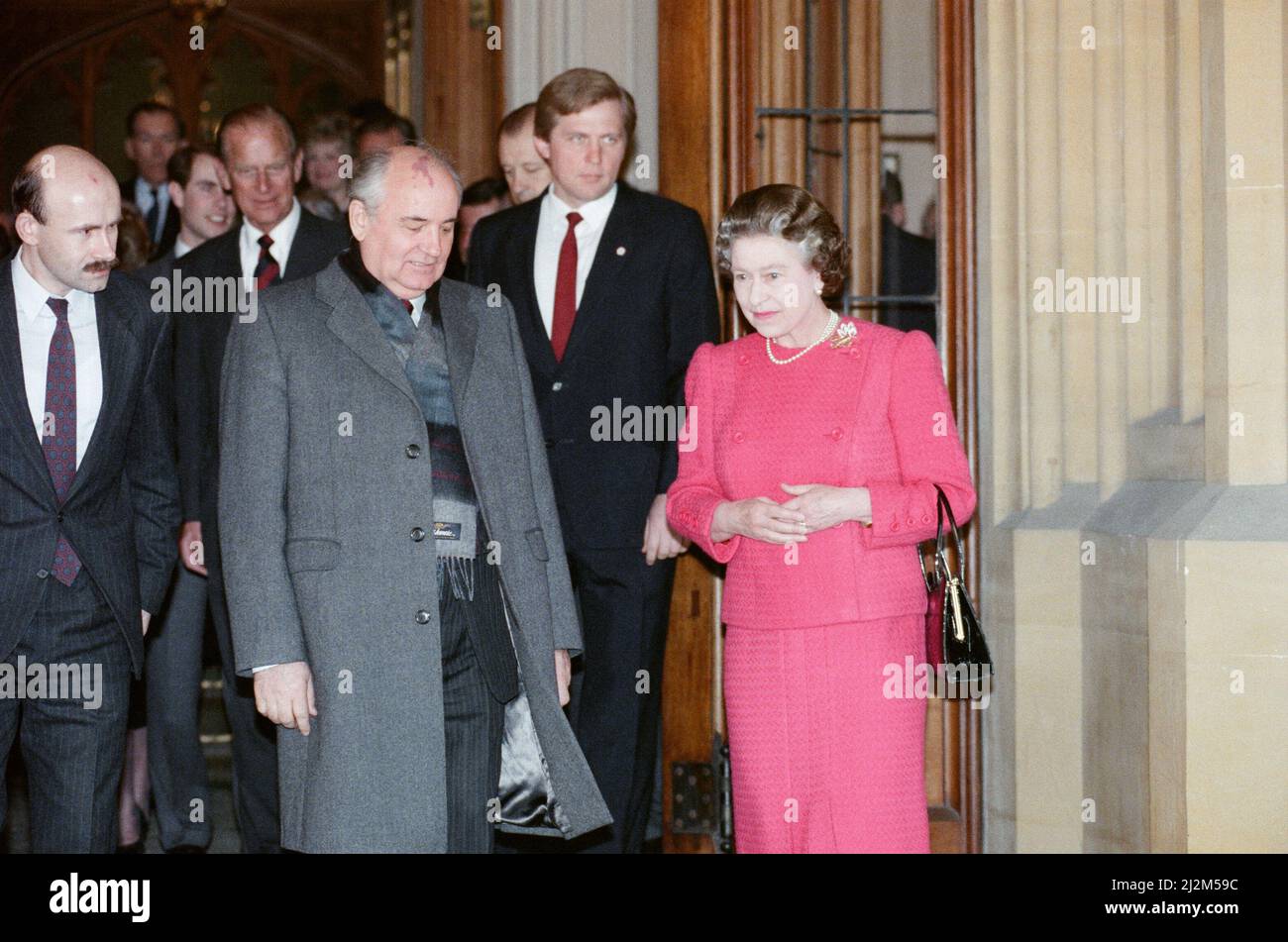Mikhail Gorbachev, General Secretary of the Central Committee of the ...