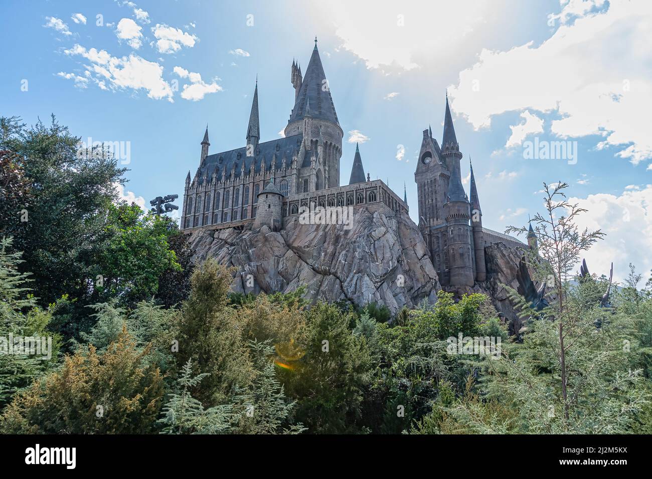 Hogwarts castle harry potter hi-res stock photography and images - Alamy