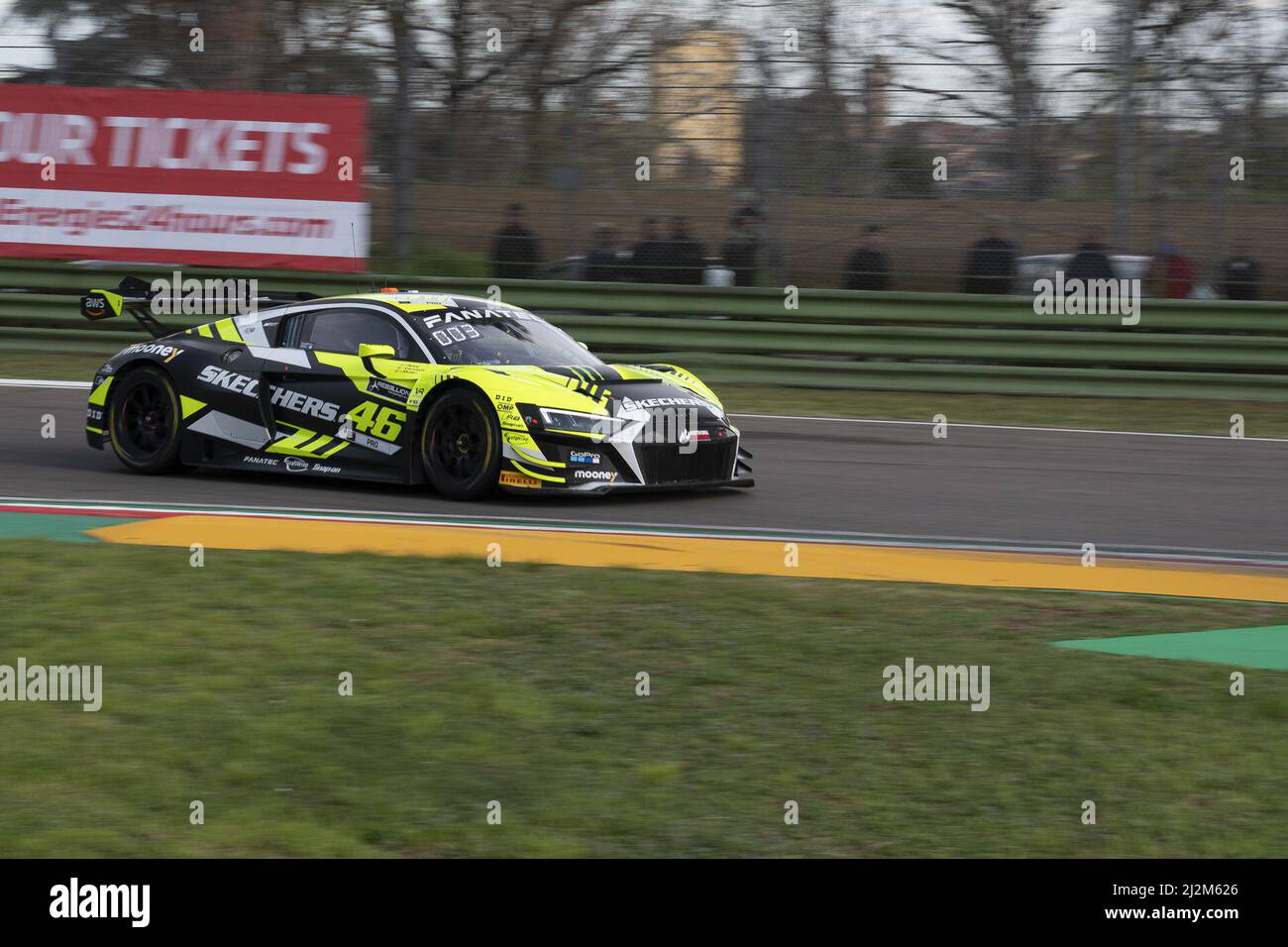 Imola, Italy. 02nd Apr, 2022. #46 Team WRT - Frederic VERVISCH/Nico ...