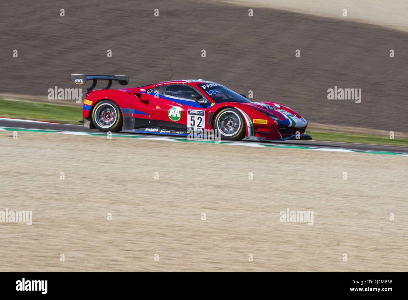 Autodromo Enzo e Dino Ferrari, Imola, Italy, April 02, 2022, #52 AF ...
