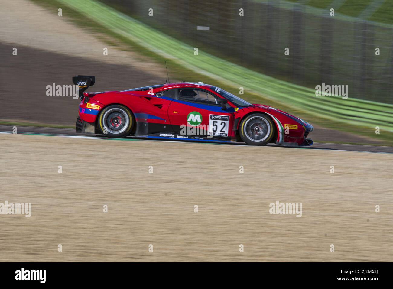 Autodromo Enzo e Dino Ferrari, Imola, Italy, April 02, 2022, #52 AF ...