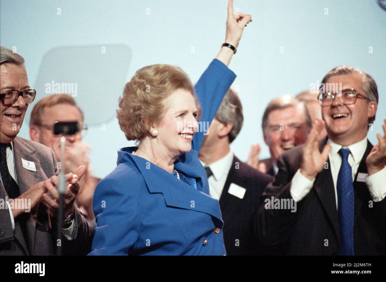 The Conservative Party Conference, Blackpool. Geoffrey Howe, Prime ...